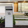 Hamilton Parcel Pillar Letterbox - White