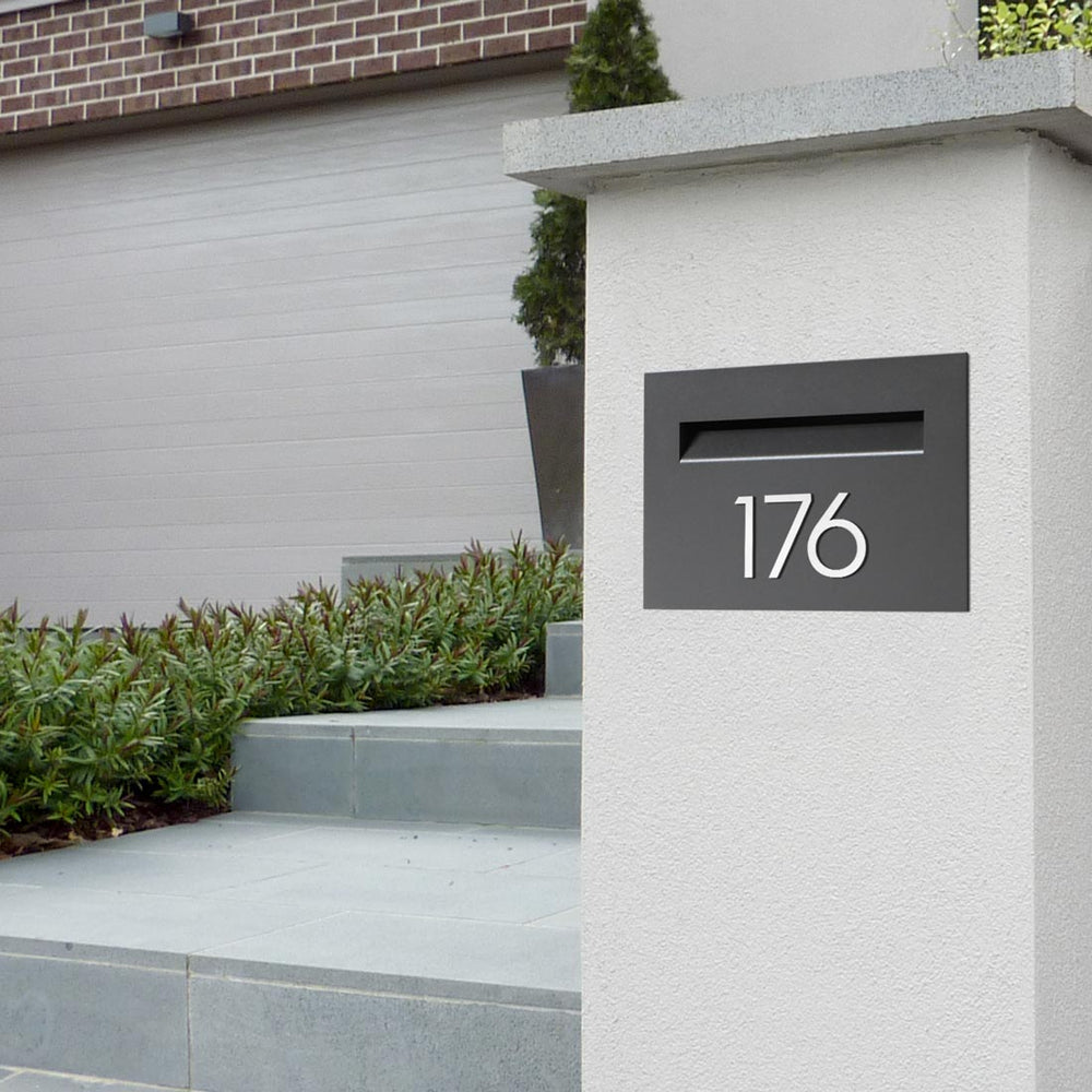 Geneva Parcel Fence and Brick In Letterbox