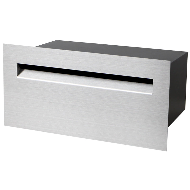 Palazzo A4 Stainless Steel Fence Letterbox