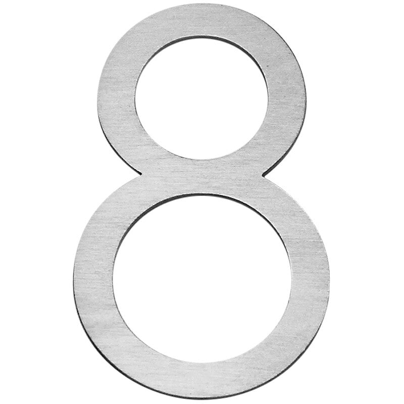 300mm Stainless Steel House Numbers