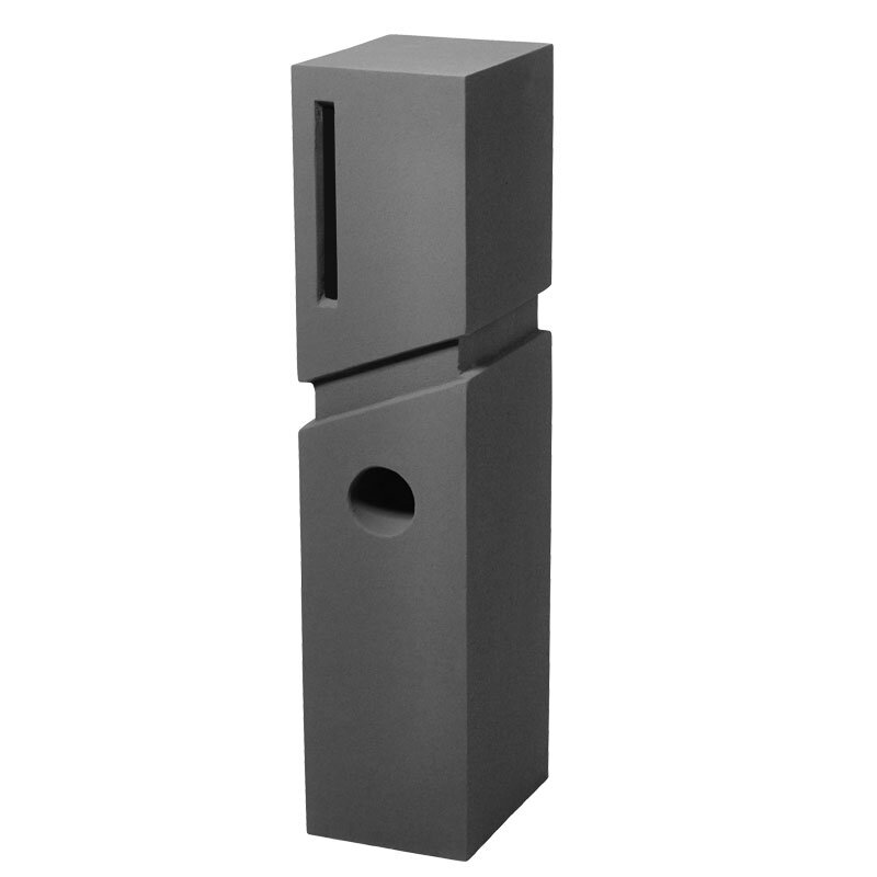 Spa Concrete Freestanding Pillar Letterbox