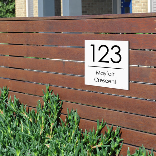 Hamilton Parcel Pillar Letterbox - Black