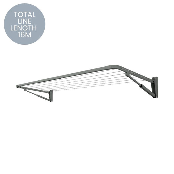 Wall Mounted Clothes Lines - Easy to Use & Assemble Wall Clothes Line