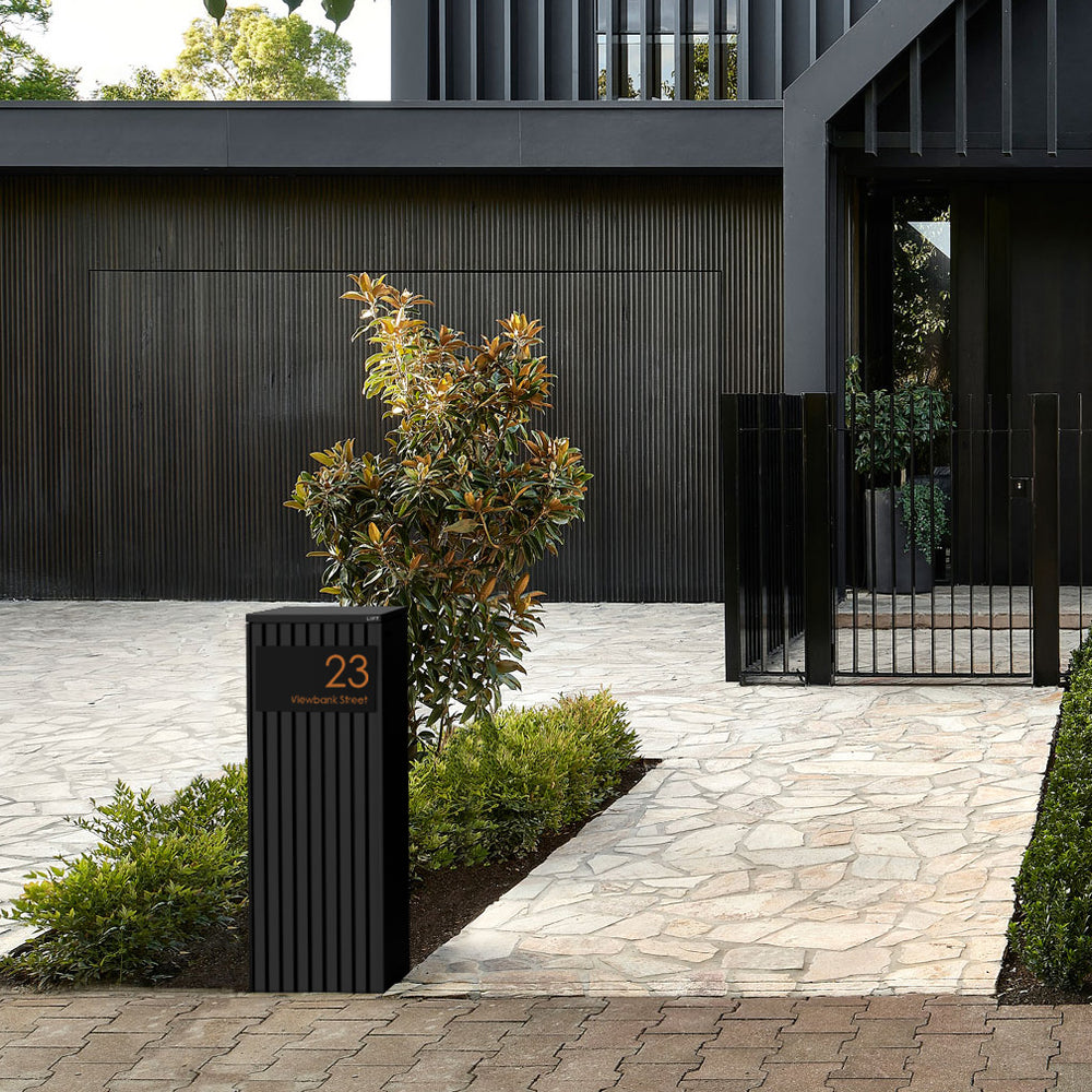 Custom Black House Sign