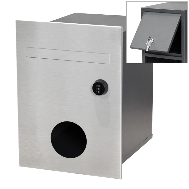 743 Monza Fence Mount Parcel Letterbox