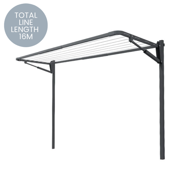 Free Standing Folding Clothes Line - Ground Mounted Clothesline