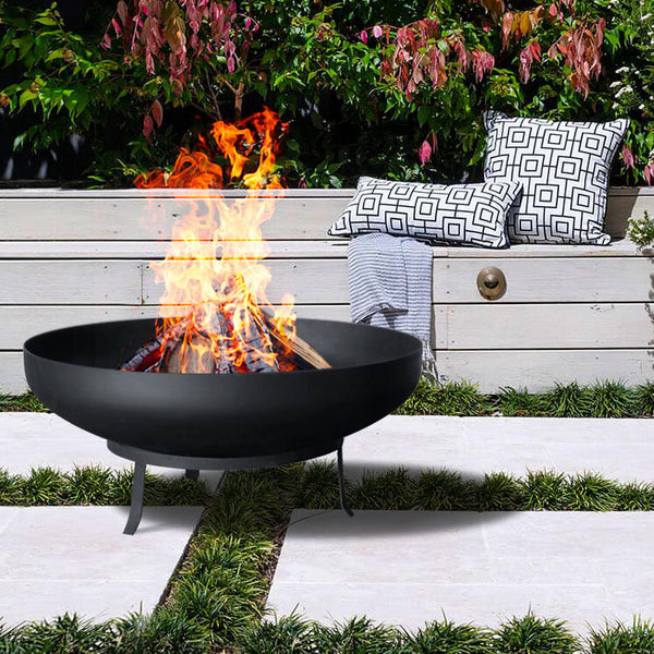 Atacama 80 Large Black Fire Pit | Milkcan Outdoor Products