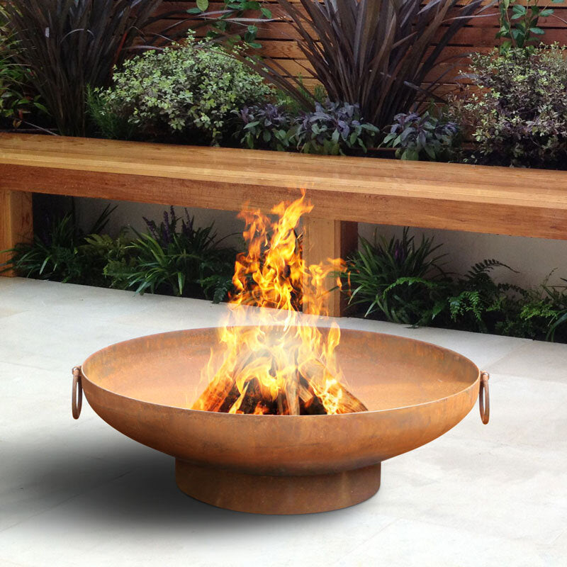 Cairo 80cm Rust Fire Pit | Milkcan Outdoor Products