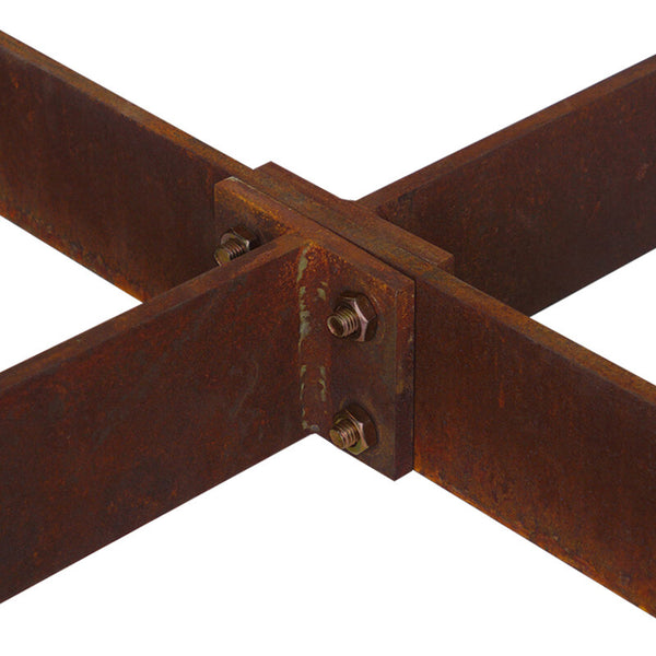 Sierra 80 Rusted Steel Fire Pit | Milkcan Outdoor Products