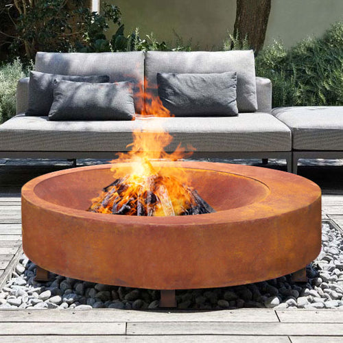 Rust Fire Pit - Buy a Rust Colour Fire Pit for Rustic Warmth & Comfort