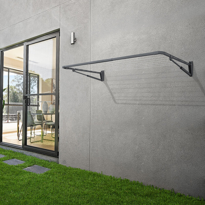 Clothes Line 7 Line Wall Mounted | Milkcan Outdoor Products