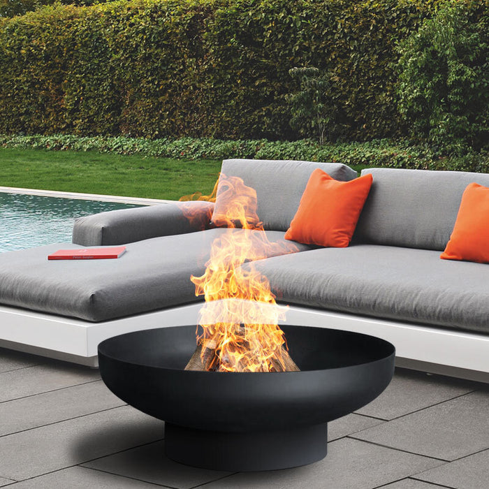 Black Fire Pits - Buy a Sleek Black Outdoor Fire Pit