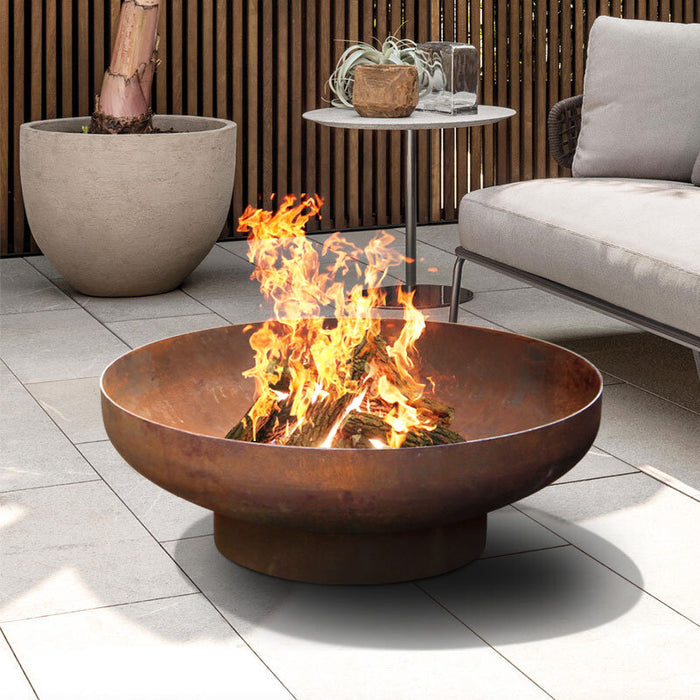 Rust Fire Pit - Buy a Rust Colour Fire Pit for Rustic Warmth & Comfort
