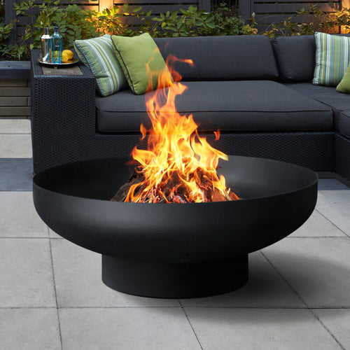 Black Fire Pits - Buy a Sleek Black Outdoor Fire Pit