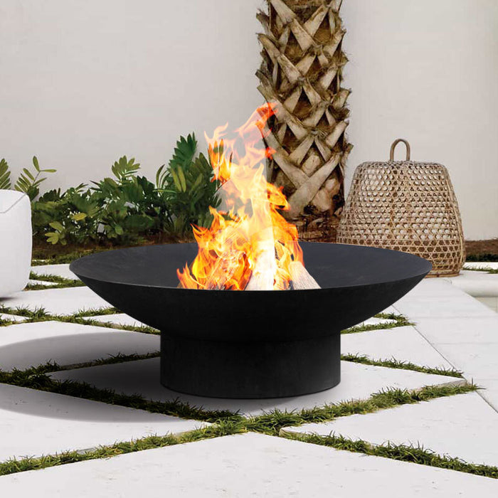 Black Fire Pits - Buy a Sleek Black Outdoor Fire Pit