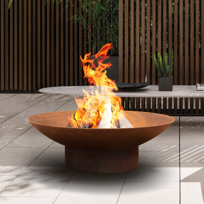 Rust Fire Pit - Buy a Rust Colour Fire Pit for Rustic Warmth & Comfort