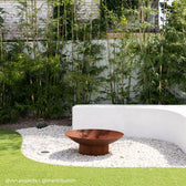 Tucson 90cm Rust Fire Pit | Milkcan Outdoor Products