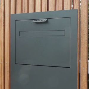 Zurich Large Parcel Fence/Brick Letterbox